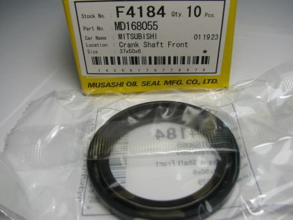 Oil seal AS 37x50x6 R NBR Musashi F4184, crankshaft of Mitsubishi ОЕМ ...