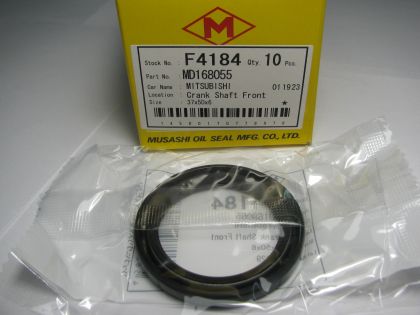 Oil seal AS 37x50x6 R NBR Musashi F4184, crankshaft of Mitsubishi ОЕМ ...
