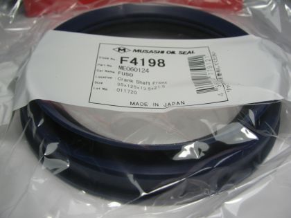 Oil seal KES-S 95x125x13.5/21.5 Silicone Musashi F4198, crankshaft ...